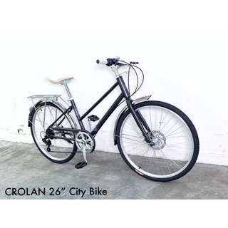 CROLAN Commuter City Bike 26” Low Frame Bicycle | Shopee Singapore