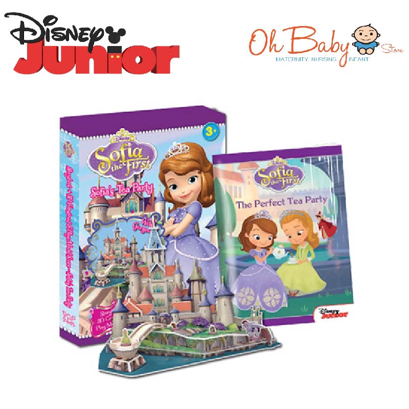 Sofia The First Sofia's The Party With 3D Model Scene Box Set | Shopee ...
