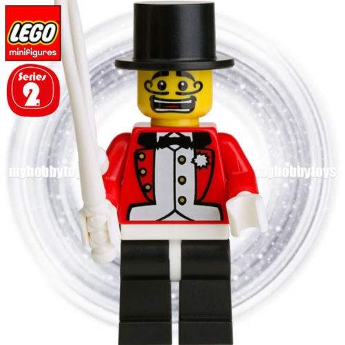 LEGO 8684 Minifigures Series 2 - No.3 Circus Ringmaster Minifigure ...