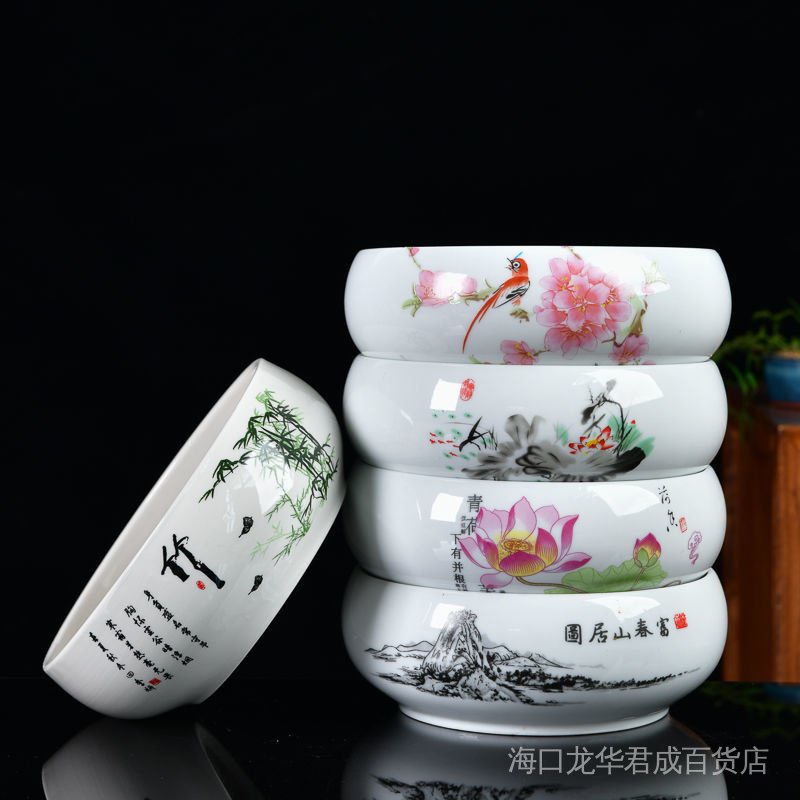 Hydrocotyle Flower Pot Ceramic Clearance Water Fairy Sleeping Lotus ...