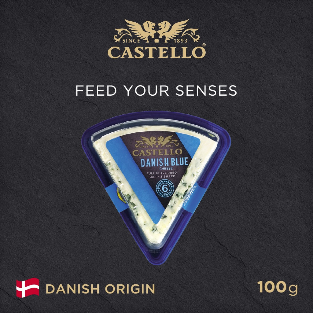 Castello Blue Cheese Traditional 100g | Shopee Singapore