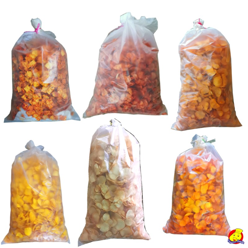 Wholesale chips 5kg/3kg Wet Spicy chips (Ceropok, biscuits, tomato ...