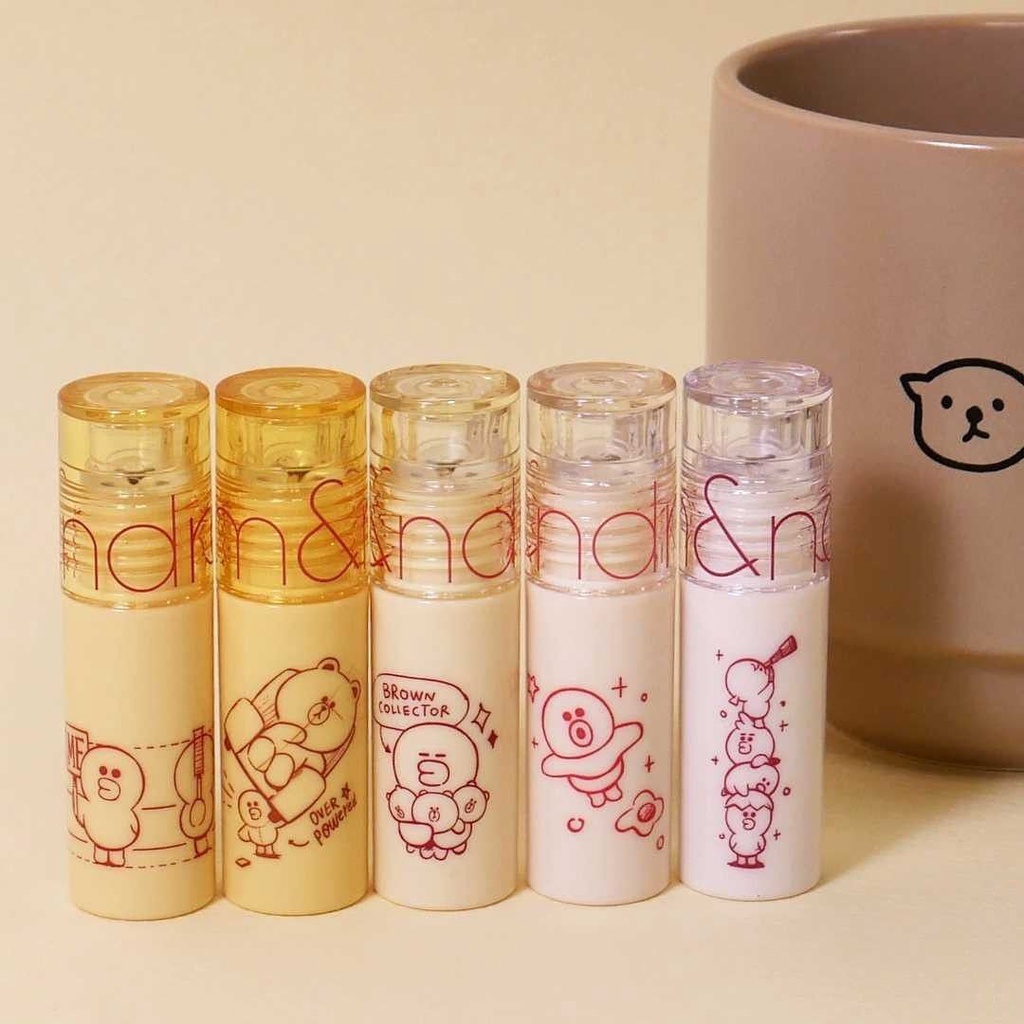 Romand LINE FRIENDS MINI EDITION LINE UP Lipstick Extremely Cute ...