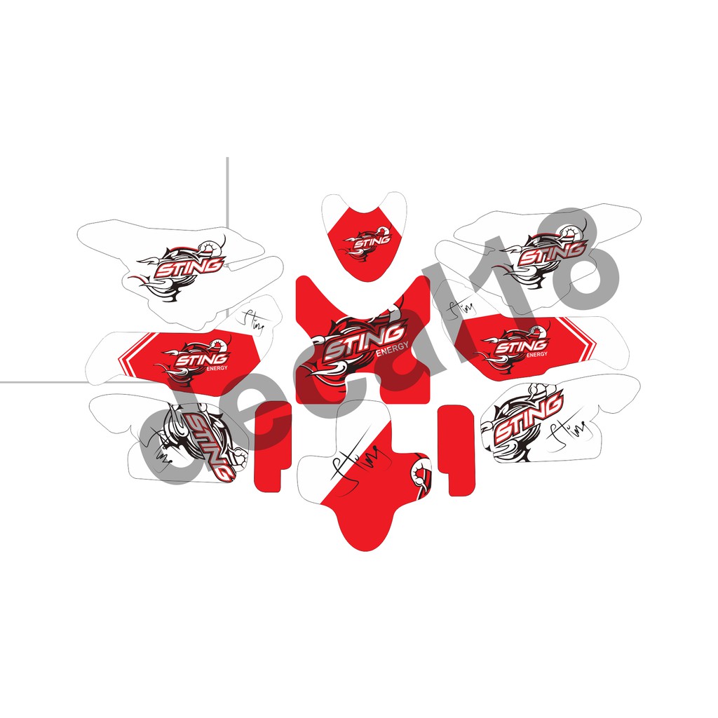 Xmen sting new car sticker | Shopee Singapore