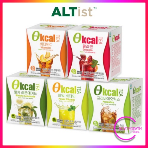[Altist] Zero-Sugar Zero-Calorie Tea (10g*10T) 5 Flavors / Sugar-Free ...