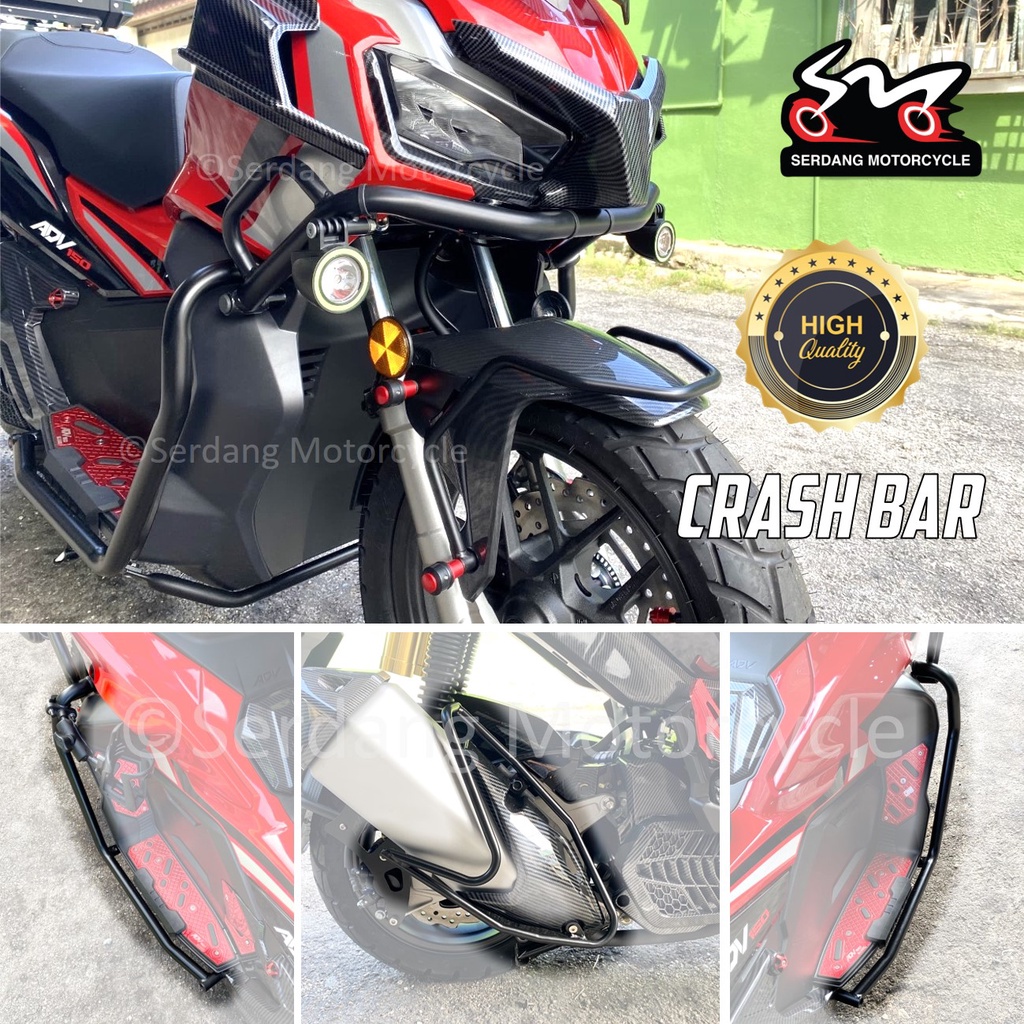 Honda ADV 150 Crash Bar Frame Guard Bumper Slider Protector Crashbar ...