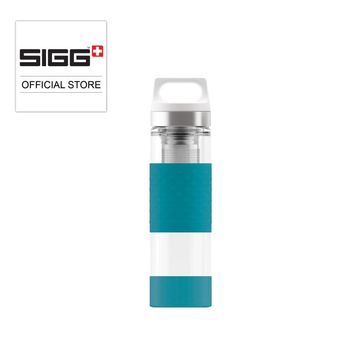 SIGG 400ml Hot & Cold Insulated Borosilicate Glass Bottle | Shopee ...
