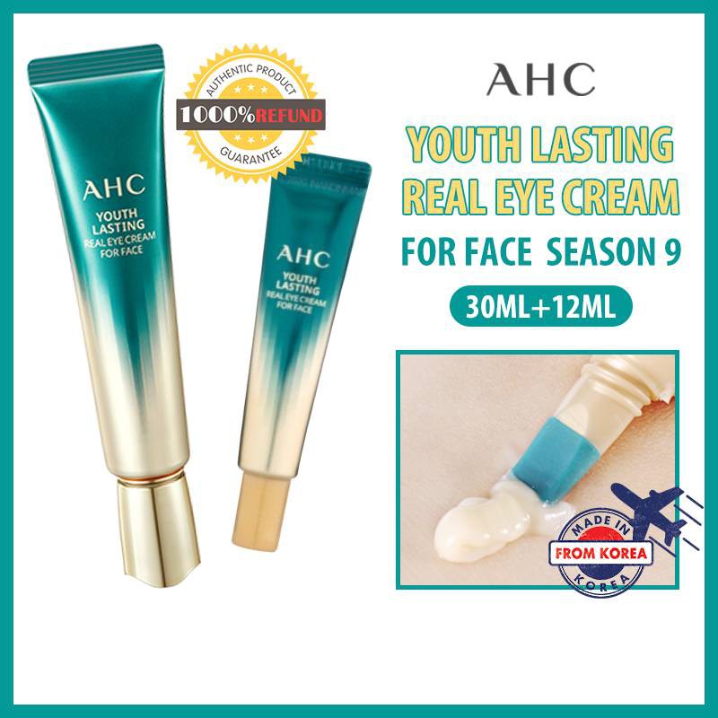 AHC Youth Lasting Real Eye Cream for Face Season 9 12ml / 30ml | Shopee Singapore