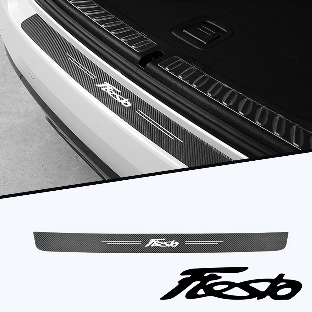 Car trunk Cloth fiber protect Car sticker for ford fiesta mk7 mk8 4 5 6 ...