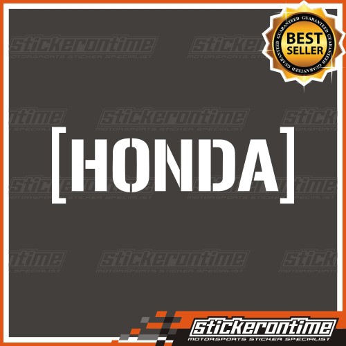 Honda style Hoonigan Car Sticker | Shopee Singapore