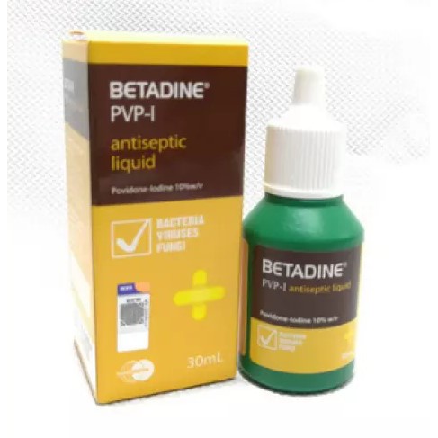 BETADINE PVP-I ANTISEPTIC LIQUID 15ML / 30ML | Shopee Singapore