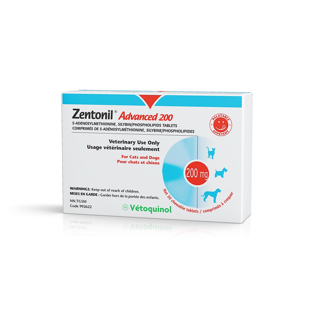 [Vetoquinol] Zentonil Advanced 200 for Dogs & Cats(30 Tablets ...