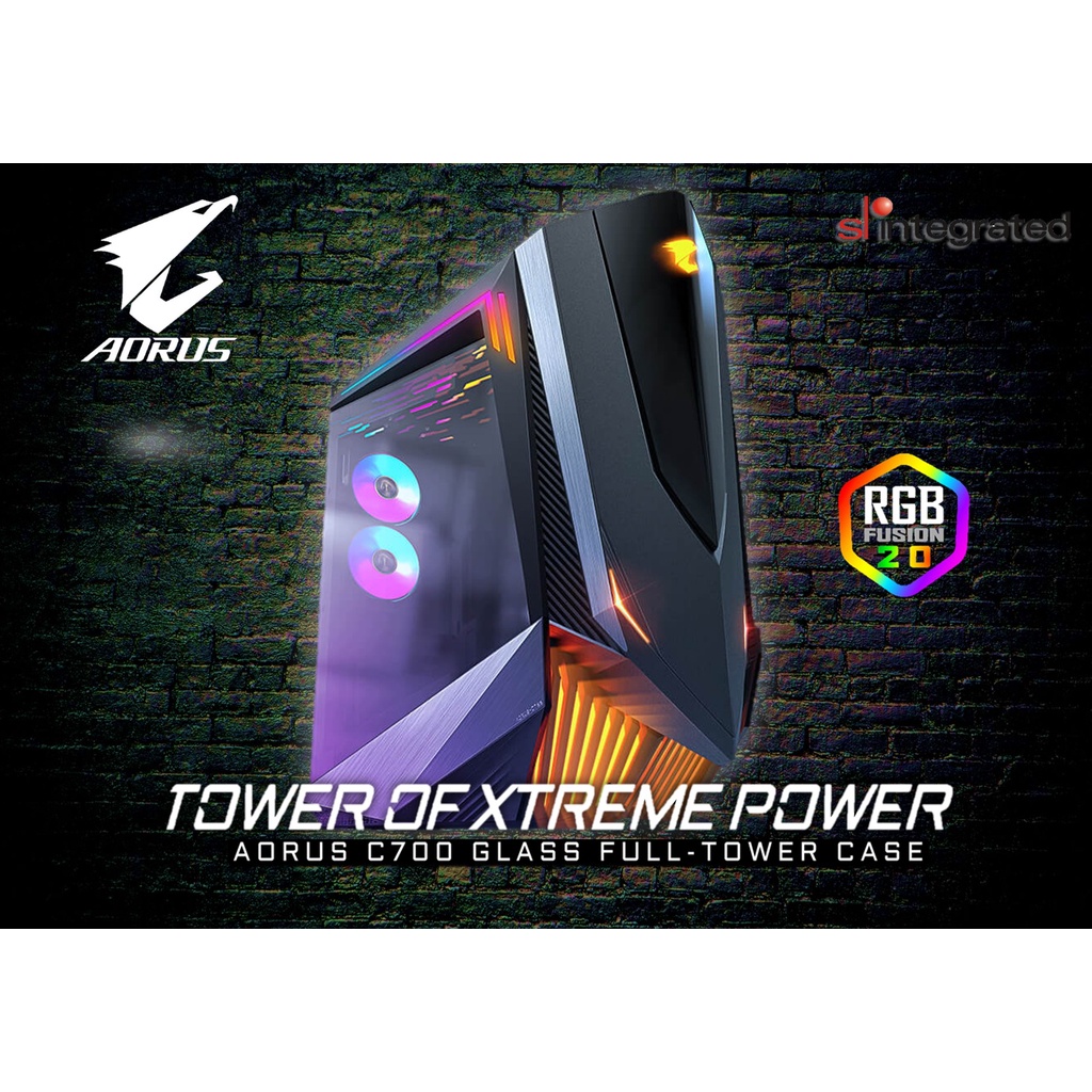 Aorus C700 Glass Full-Tower E-ATX Gaming Casing | Shopee Singapore