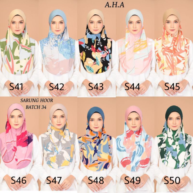 Hernes SARIMA 2.0 TUDUNG SAUK TUDUNG SARUNG SARIMA CREPE PREMIUM SIZE M ...