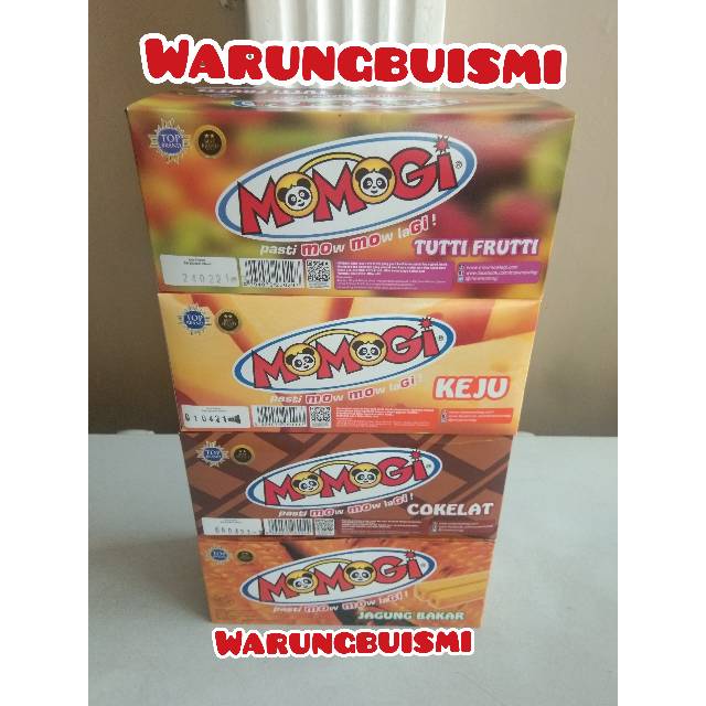 Momogi Snacks 8g per box contains 20 pcs | Shopee Singapore