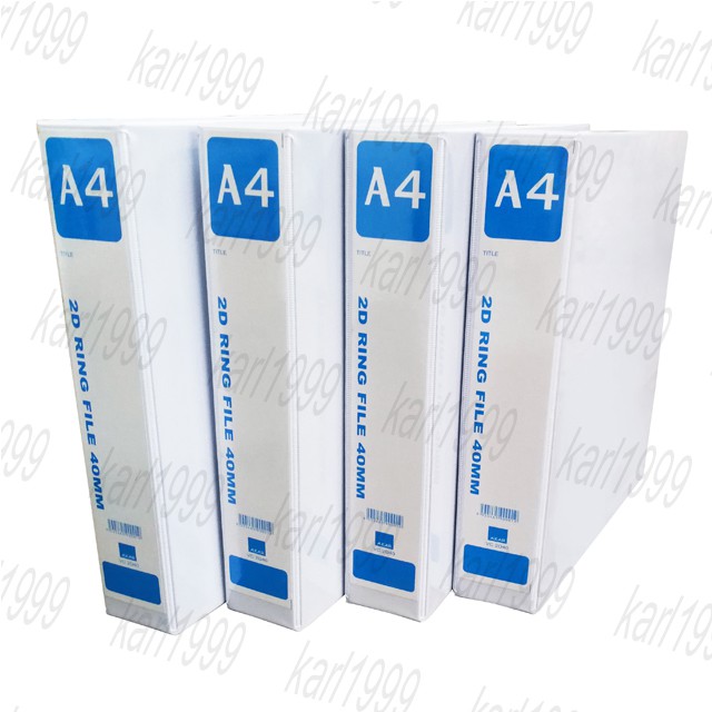 Fail Cincin PVC 2D AKAR 40mm – Saiz A4, Kukuh & Kemas | AKAR 2D PVC ...