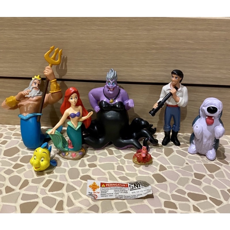 Disney princess ariel figure set | Shopee Singapore