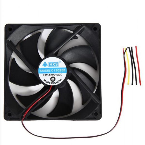 12cm CPU Casing Fan 4-pin Molex connector | Shopee Singapore