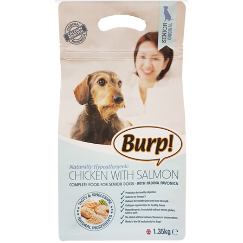 BURP Dog Senior, Hypo (Chicken W Salmon) 1.35Kg | Shopee Singapore