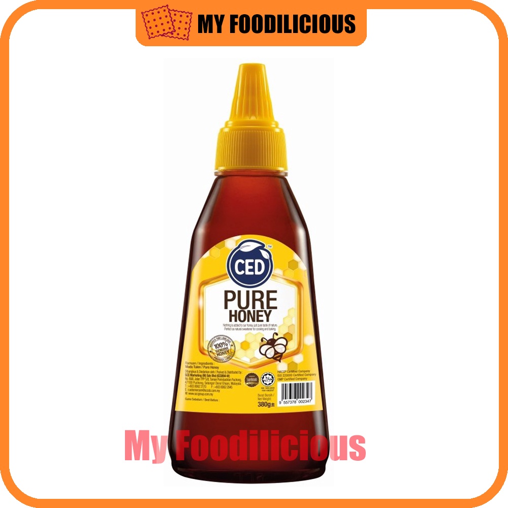 CED Pure Honey 200g/380g/500g/1kg Number 1 Honey Brand in Malaysia | Shopee Singapore