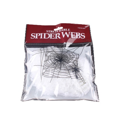 Spider Webs Halloween Decorations with 30 Fake Spiders Super Stretch ...