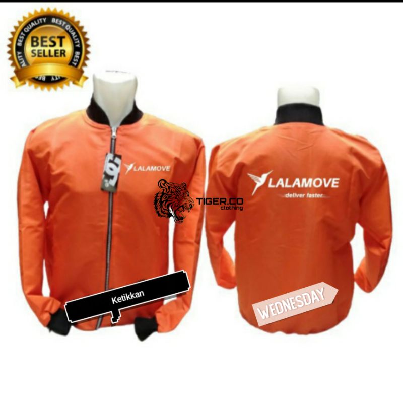 Lalamove driver fas-ter online bomber Jacket/Men's And Women's ...