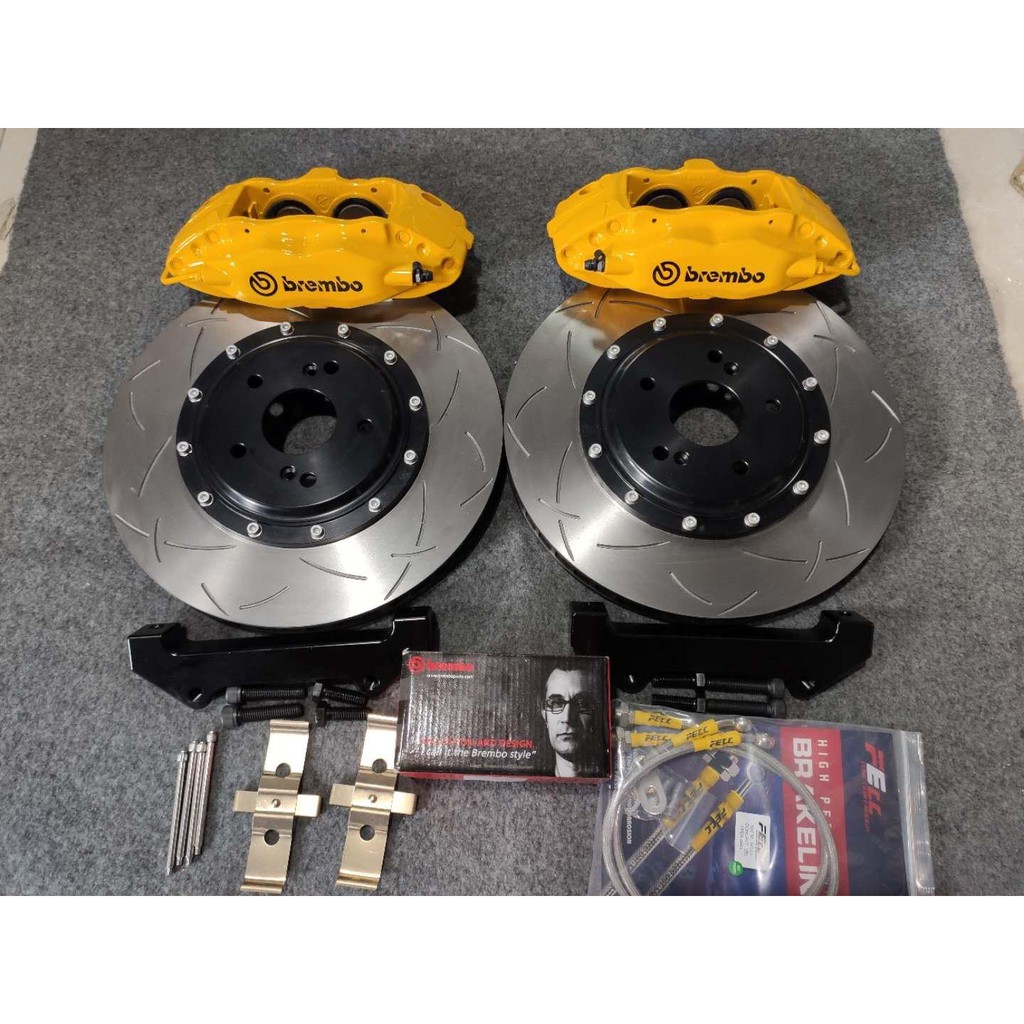Recon Genuine Brembo F50 4 Pot Big Brake Kit with Rotor and Pad Package | Shopee Singapore