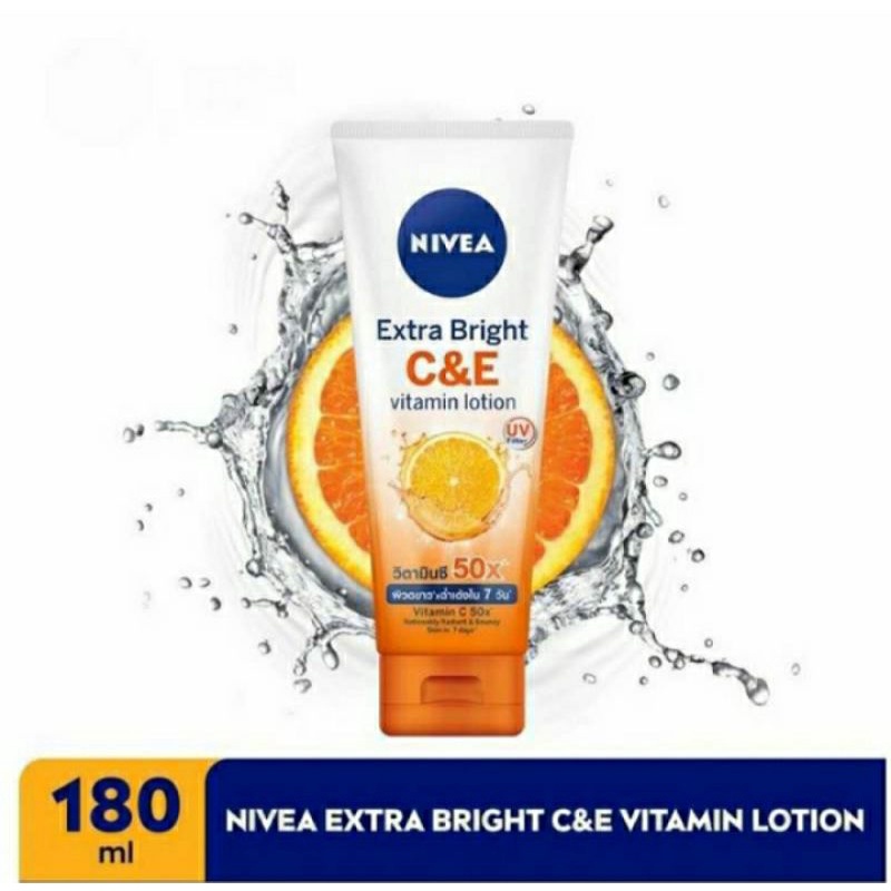 Nivea Extra Bright C&E Vitamin Lotion 180ml | Shopee Singapore