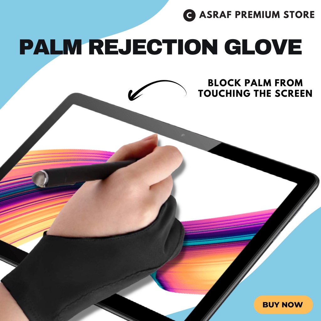 Palm Rejection Artists Gloves Writing Sketching For Apple Graphics ...