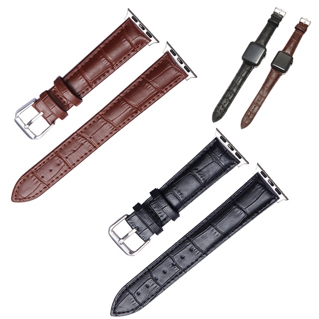 Quality Leather iwatch Band Replacement Strap For Apple Watch Series 1 ...