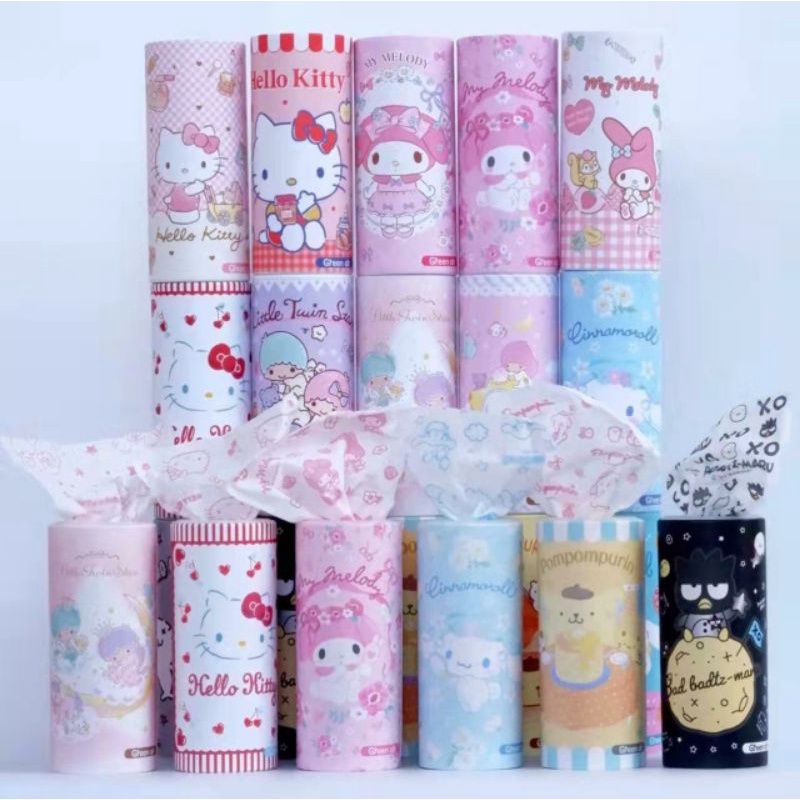Hello kitty Melody Cute 3 layer Tissue Roll , hello kitty melody ...