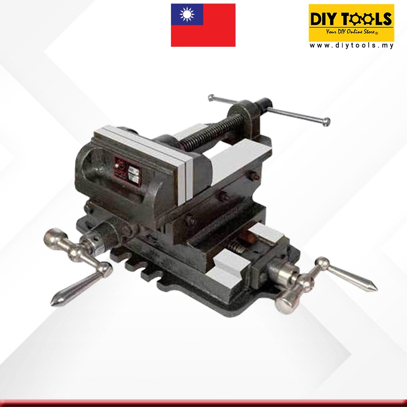 [BRAND TAIWAN] Machine Cross Slide Vise - 75 - 150 mm | 3 - 6 Inch (CSV ...