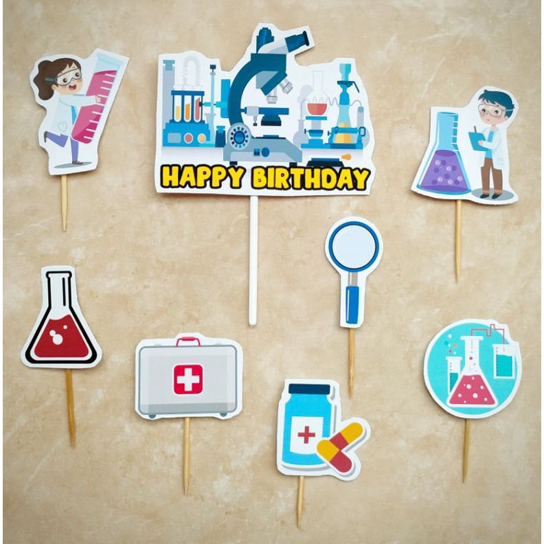 Topper cake topper Skewer cake Decoration Rice tumpeng birthday happy ...