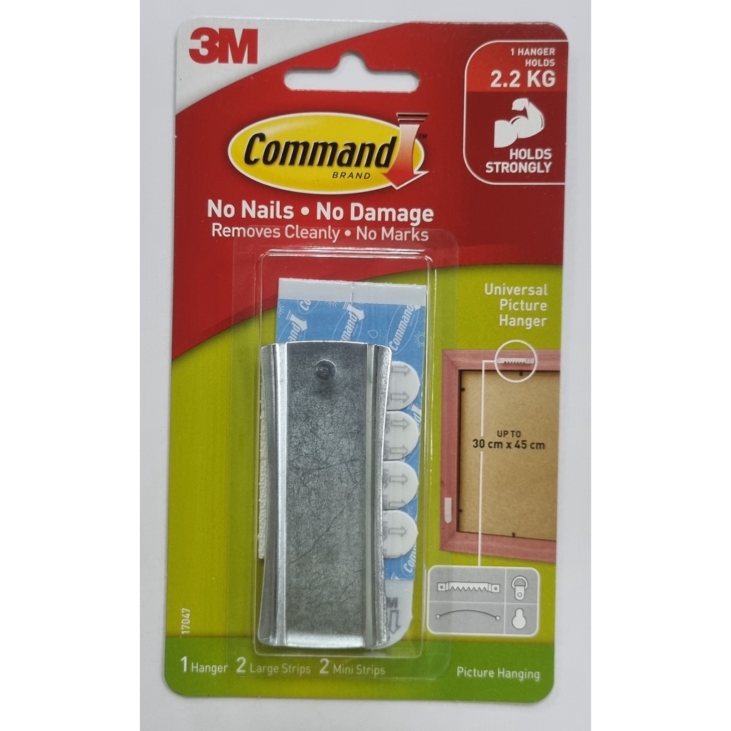 3M Command Large Universal Picture Hanger - 17047 | Shopee Singapore