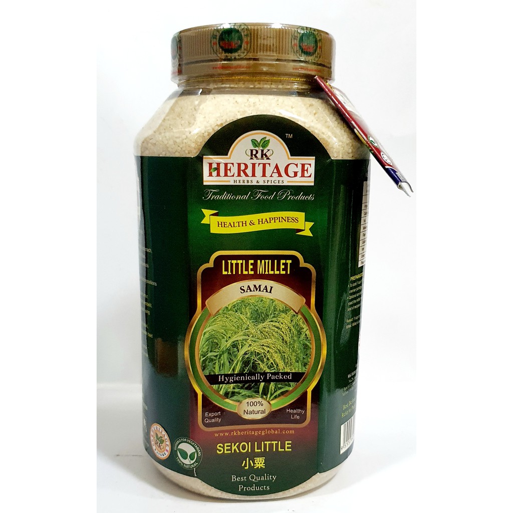 100% Natural Samai Arisi / Little Millet / Sekoi Little (950 Gms ...