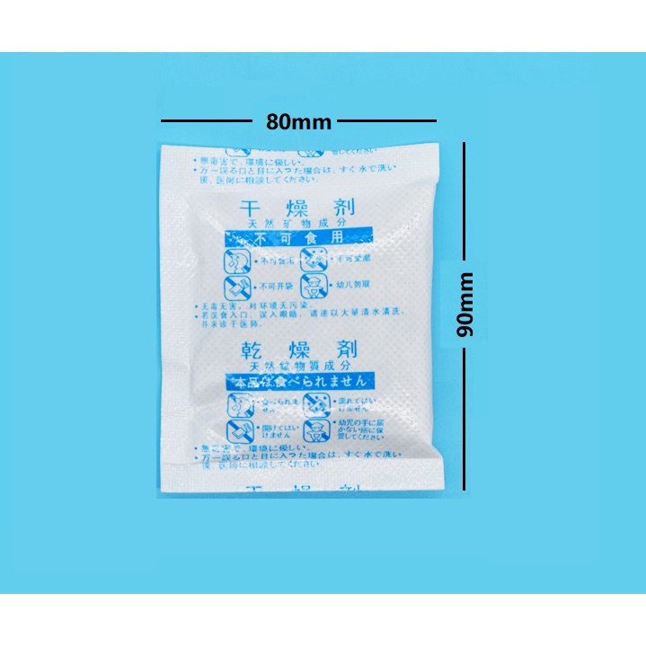 20g Silica Gel Packets Desiccant Absorb Moisture Dehumidifier Non-Toxic ...