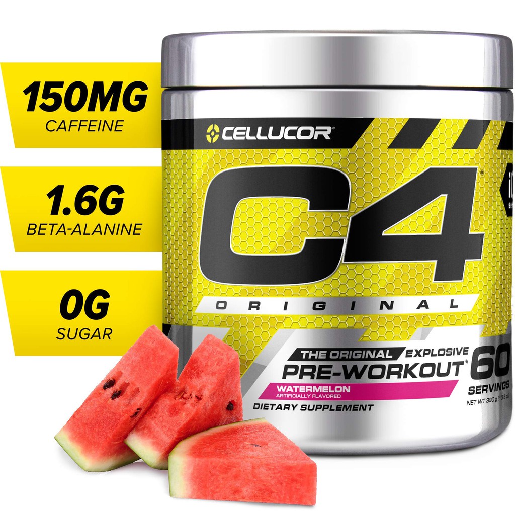 Cellucor, C4 Original Explosive, Pre Workout, Fruit Punch ...