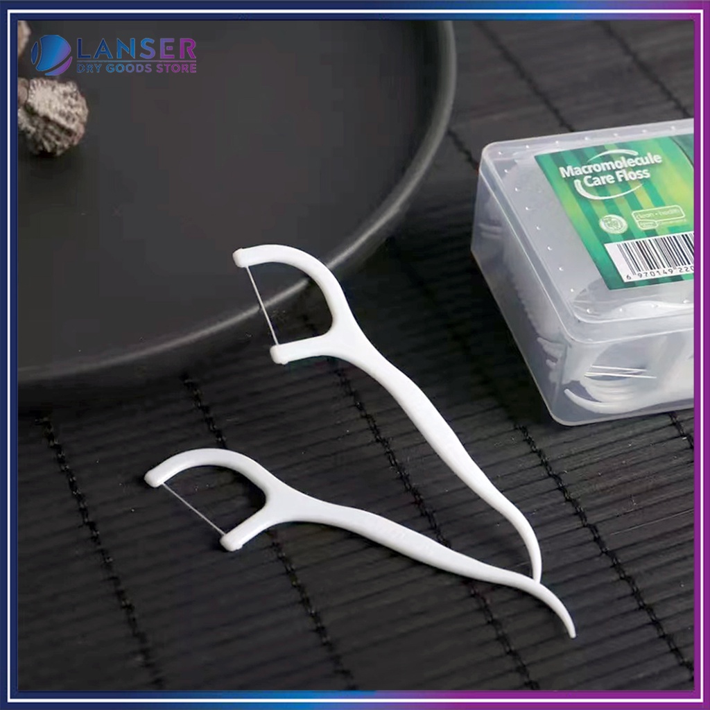 Miss coco 30pcs/pack Dental Floss Teeth Stick Toothpicks Floss Pick ...