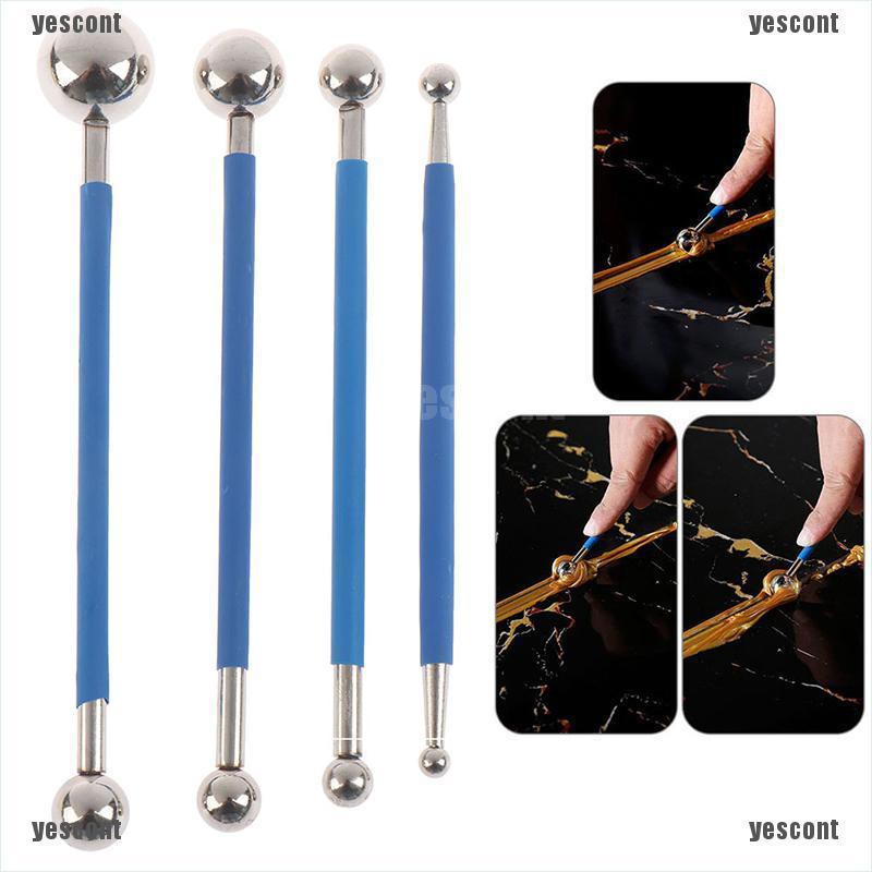 4pcs Double Steel Pressed Ball Tile Grout Tools Repairing Stick ...