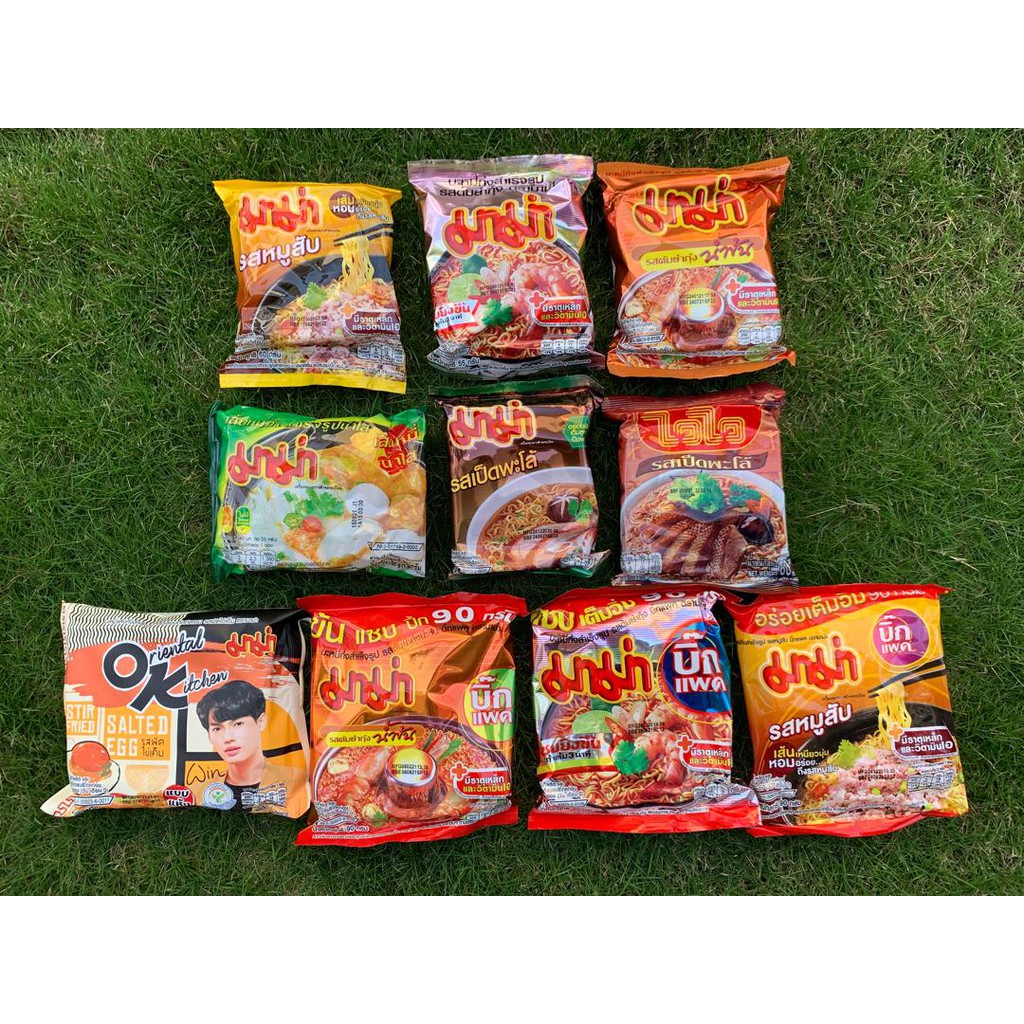 Thai Mama Instant Mee 泰国妈妈即食面 (55g-90g) | Shopee Singapore