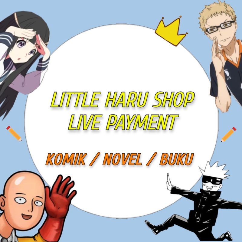 LIVE PAYMENT LINK KOMIK/NOVEL/BUKU RM1 | Shopee Singapore