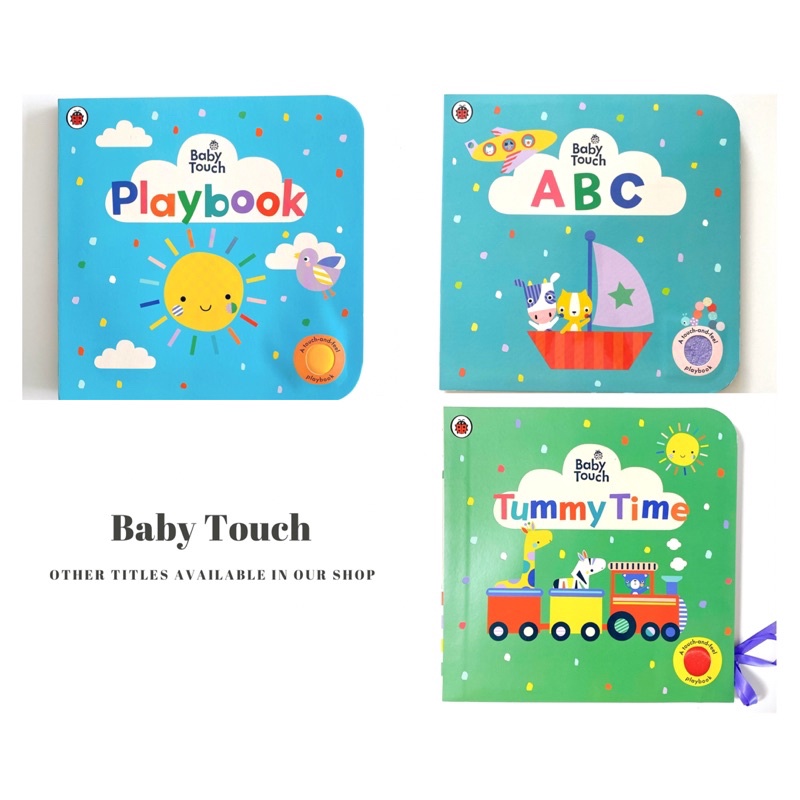 [SG Stock] Baby Sensory Picture Book | Children Interactive Board Book ...