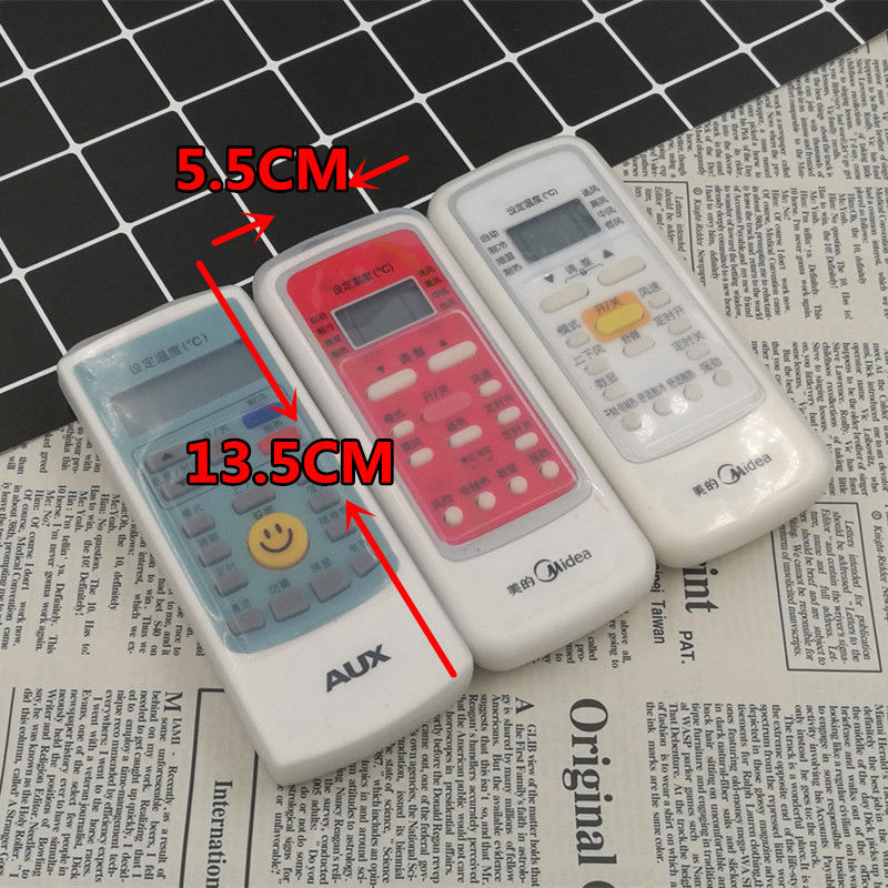 Transparent Silicone Remote Control Protective Cover Air Conditioner TV ...