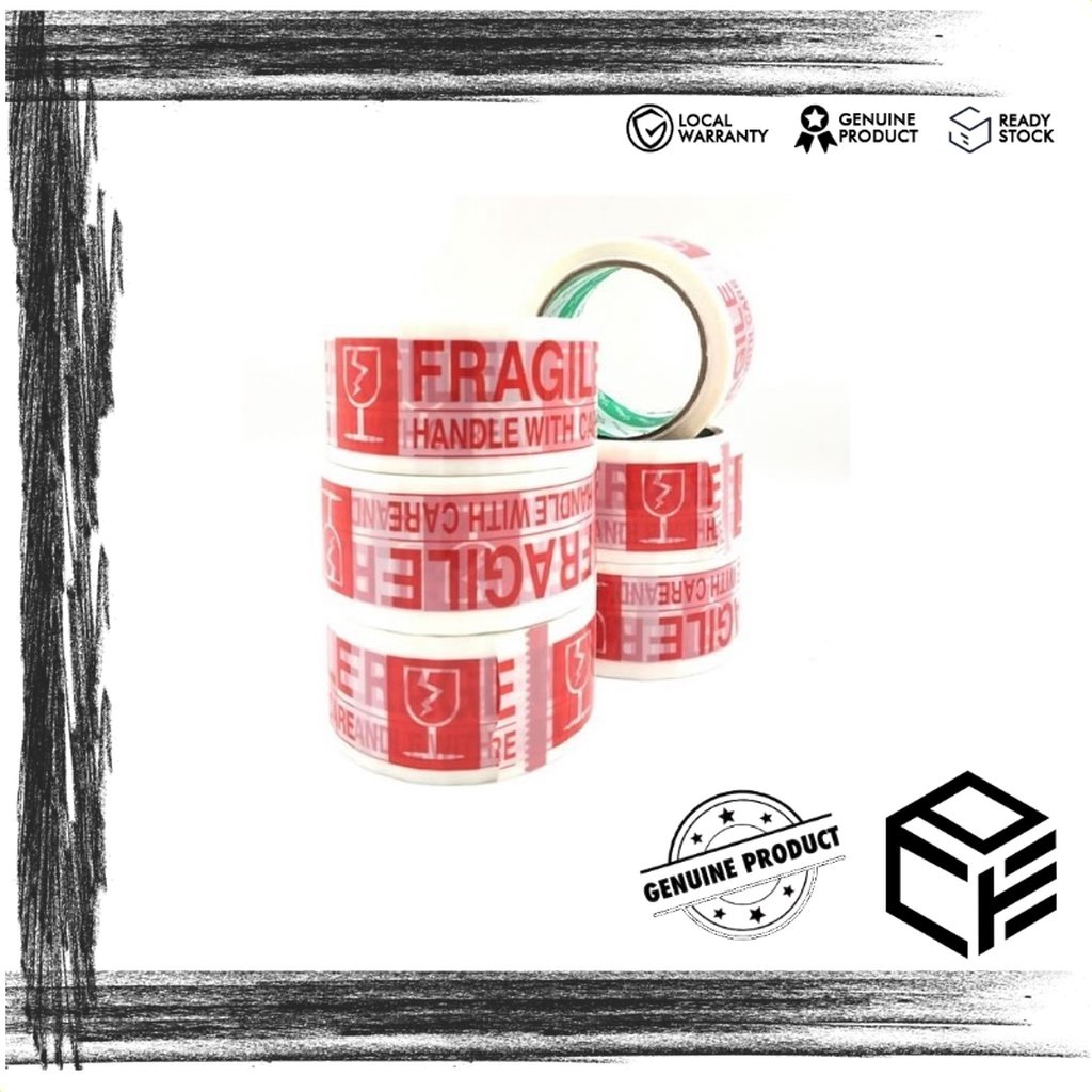 EXTRA FRAGILE OPP TAPE ( ADD ON EXTRA FRAGILE ) | Shopee Singapore