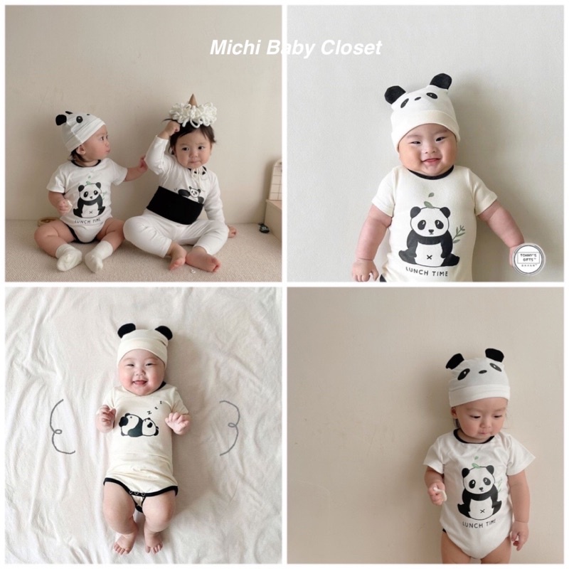 Body For Baby Cute Panda Panda Panda Animal Body Set - MICHI Closet ...
