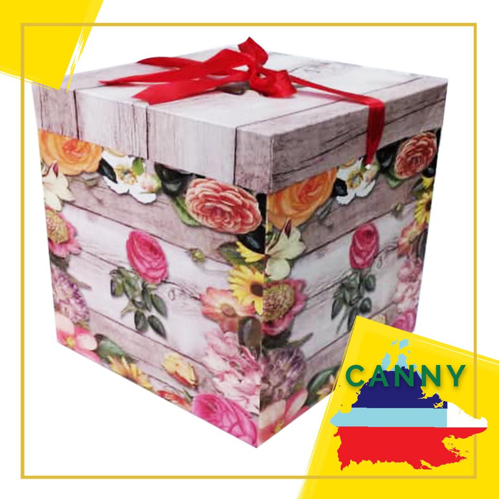 BOX FLOWER DESIGN SUPERSIZE BOX / SURPRISE BOX / FLOWER BOX / FLORIST ...