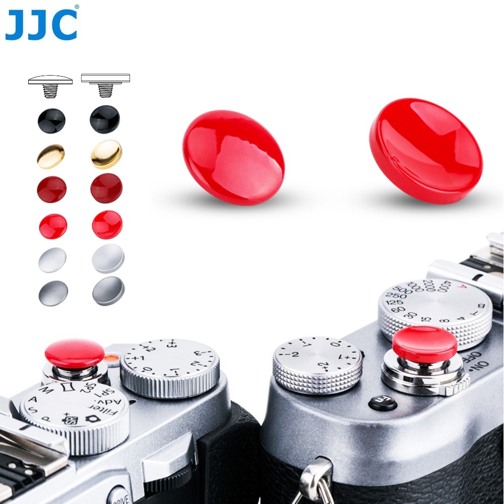 JJC Soft Release Shutter Button（2-Pack）for Camera Fuji Fujifilm X-T5 X-T4 X-T3 X-T2 X-T30 II X ...