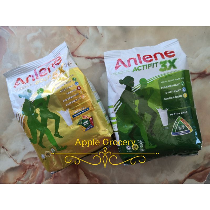 Anlene Actifit 3X 250g / Gold 5X 250g | Shopee Singapore