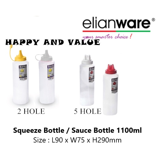 ELIANWARE Sauce Bottle Roti Jala/Acuan Kuih Jala/Botol Roti Jala Jelita ...