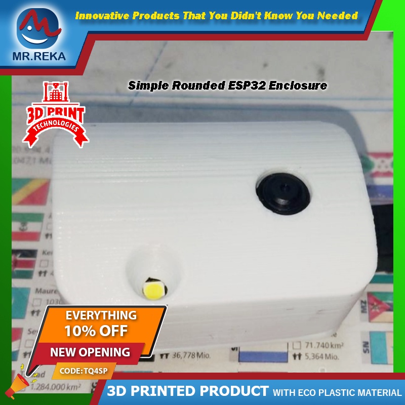 Simple Rounded ESP32 Enclosure Case | Shopee Singapore
